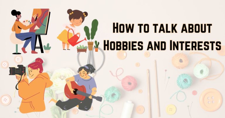 Talking About Hobbies & Interests IELTS / Duolingo