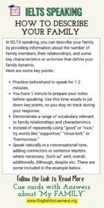 How Can I Describe My Family In IELTS Speaking? | IELTS Cue Cards ...